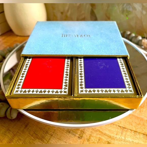 Games | Tiffany Co Vintage Playing Cards Dual Decks | Poshmark